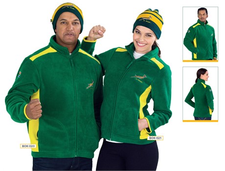 Mens Springbok Fleece Jacket - Dynamo Gifts SA